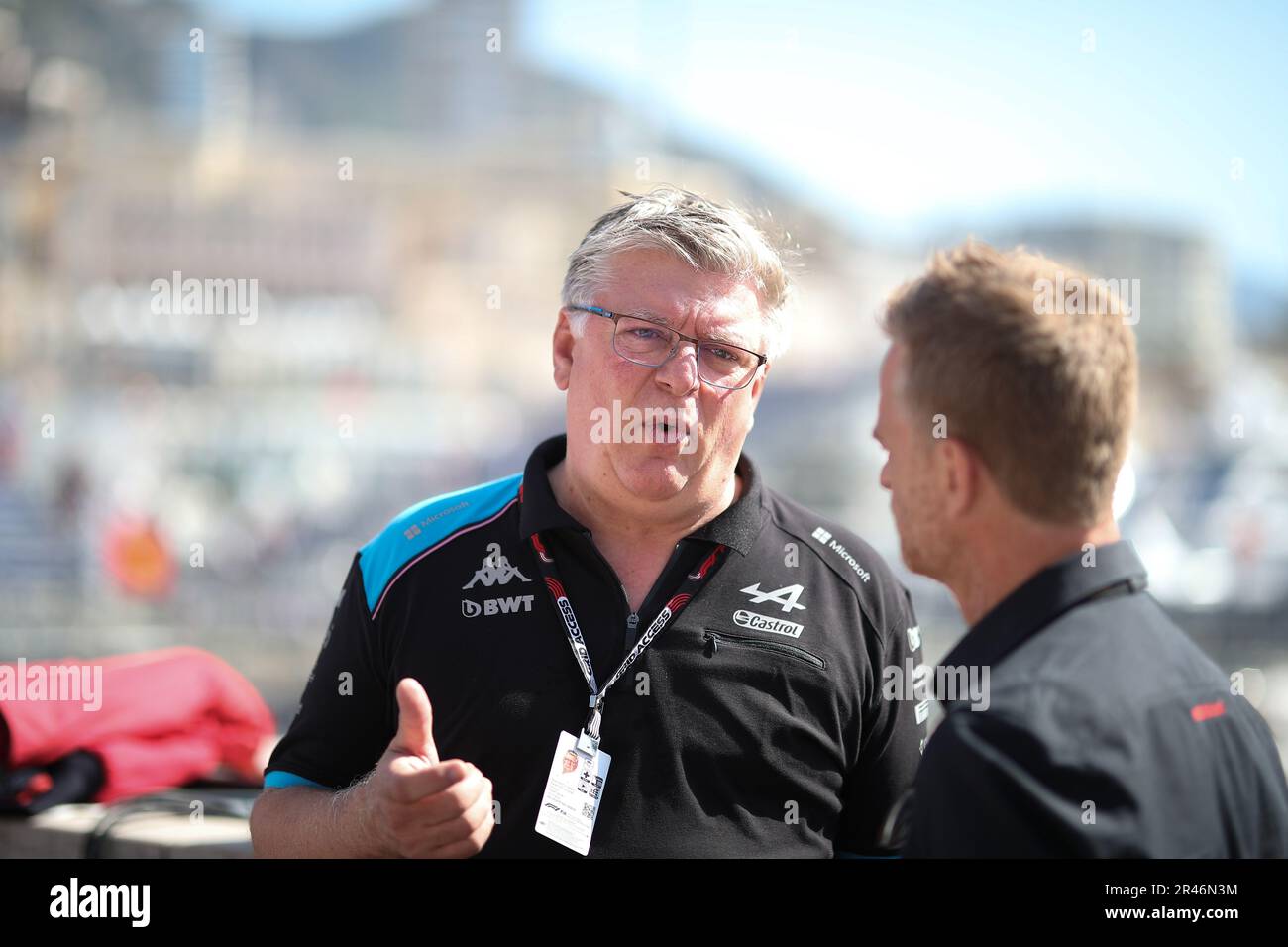 Otmar Szafnauer Team Principal Alpine during the Monaco GP, 25-28 May 2023 at Montecarlo ...