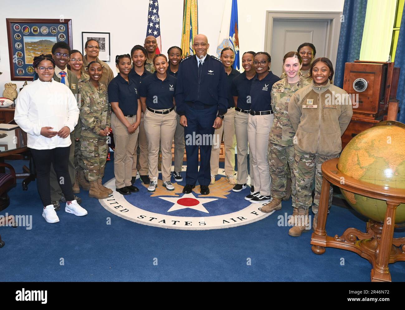 230403-F-JJ904-0399: Air Force Chief of Staff Gen. CQ Brown, Jr. speaks ...