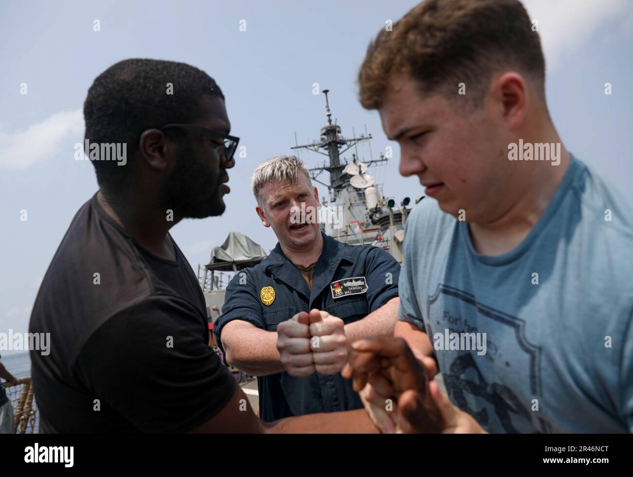 SOUTH CHINA SEA (April 11, 2023) – Master-at-Arms 1st Class Kenneth ...