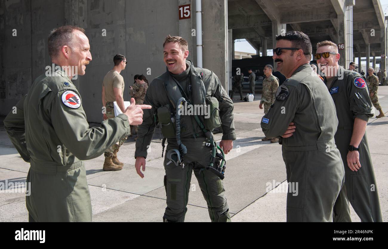 U.S. Air Force Lt. Col. Shaun Loomis, 480th Expeditionary Fighter ...