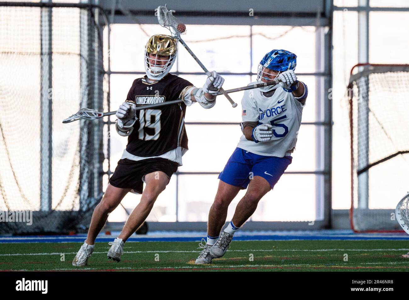 U.S. Air Force Academy -- Air Force's James Chastain tries to take the ...