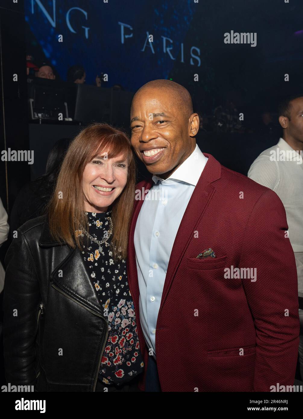 Nicole Miller and NY Mayor Eric Adams attend the Frederick Anderson ...