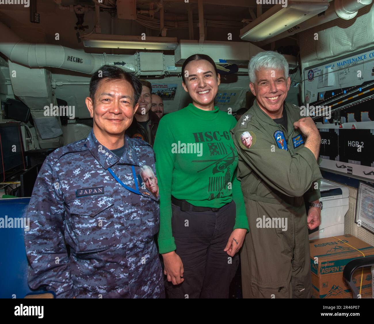 230325-N-MH015-1021 PHILIPPINE SEA (March 25, 2023) U.S. Navy Vice Adm ...