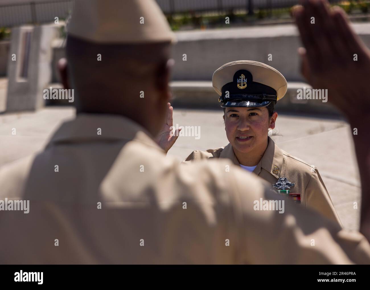 JOINT BASE PEARL HARBOR-HICKAM (April 6, 2023) Rear Adm. Stephen ...