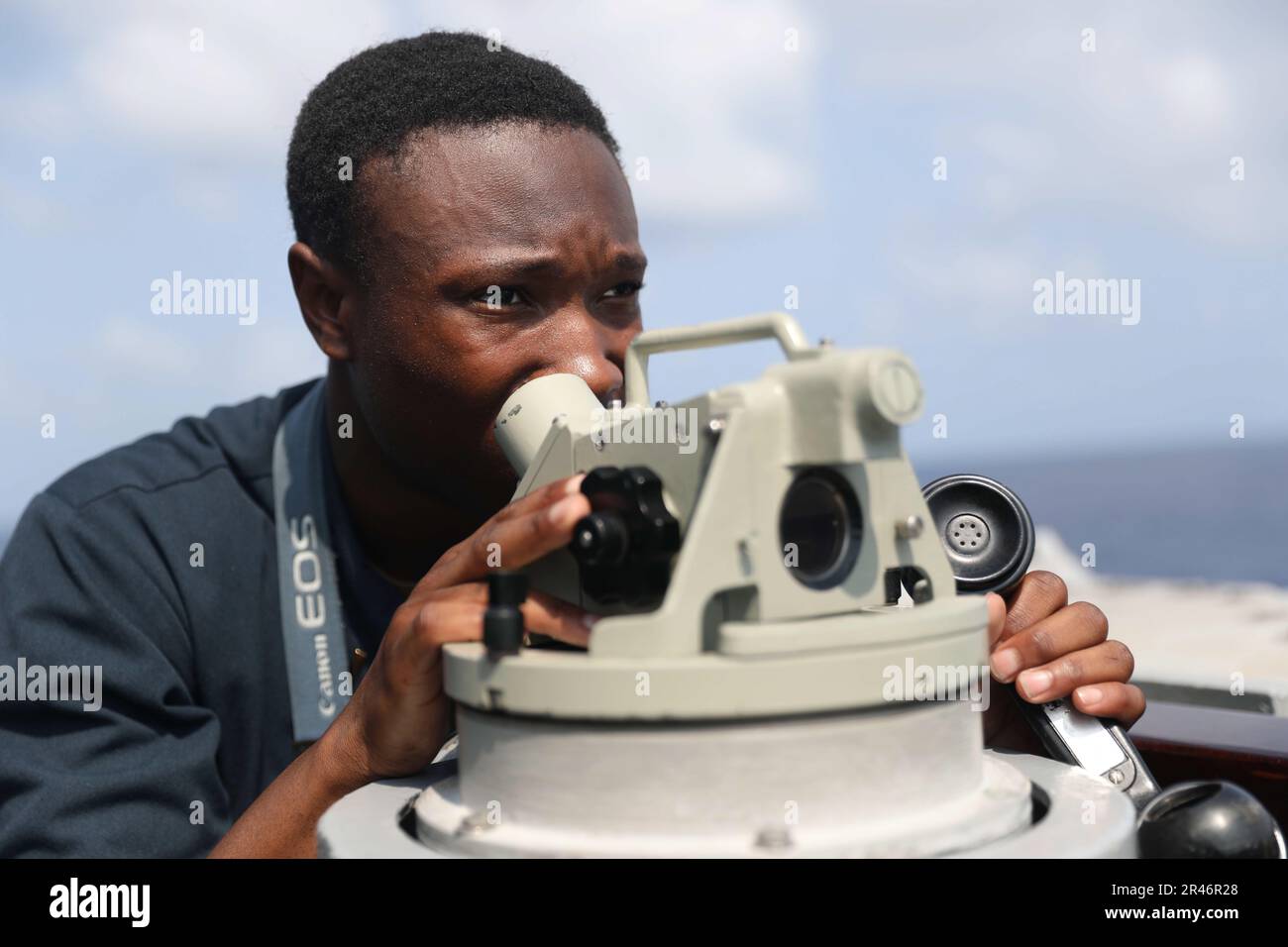 SOUTH CHINA SEA (April 6, 2023) – Ensign Benjamin Frazier III, from ...