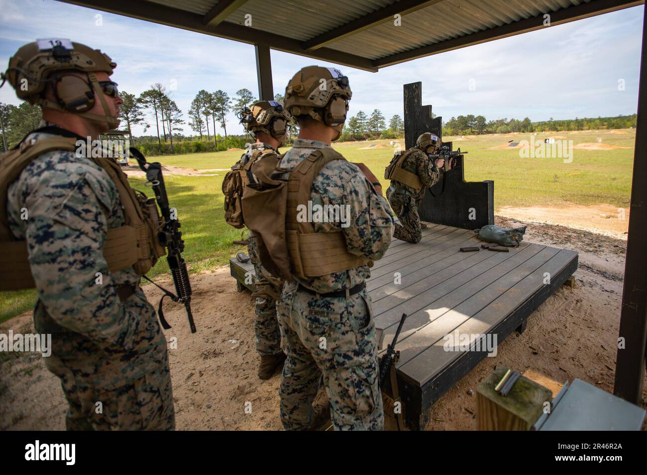 1st Lt. Oliver McKellips, Platoon Commander of the 81mm platoon from ...