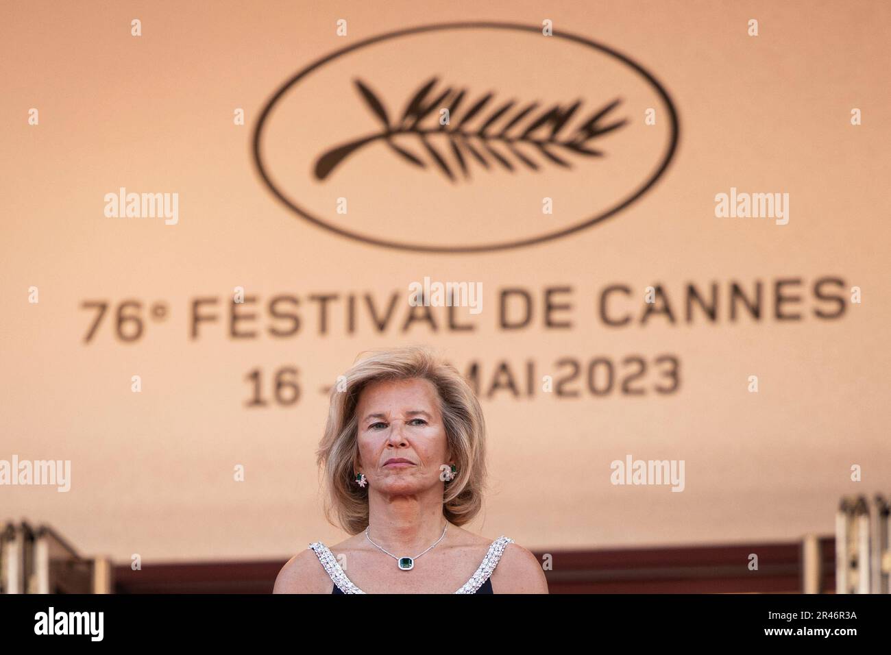 President of the Cannes Film Festival Iris Knobloch poses for ...