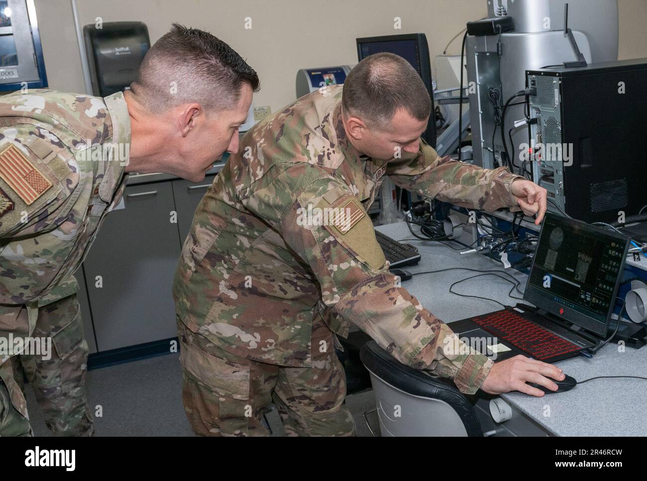 U.S. Air Force Maj. Michael Struthers, 81st Dental Squadron dental ...