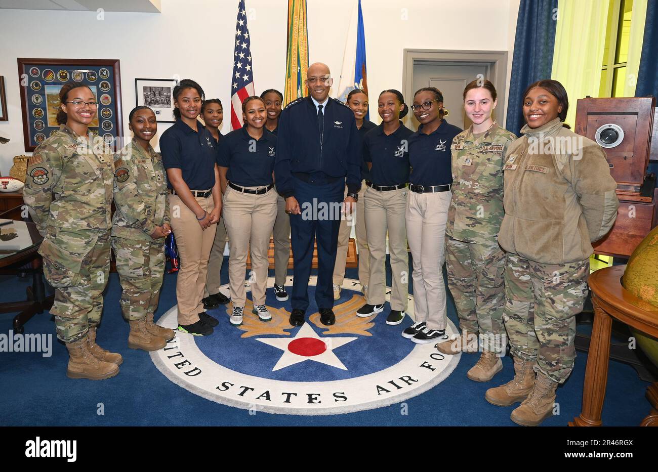 Csaf speaks cadets hi-res stock photography and images - Alamy