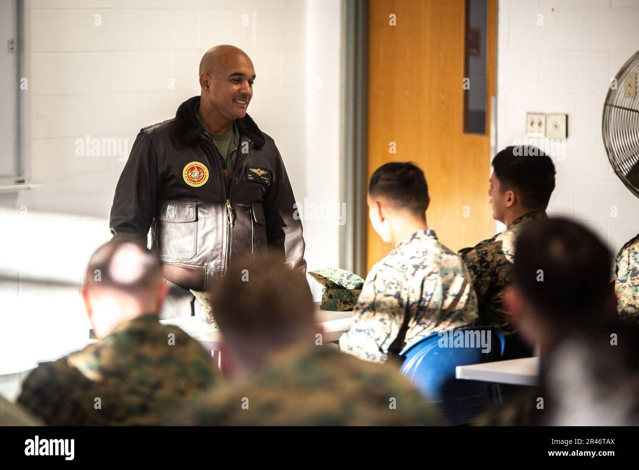 U.S. Marine Corps Lt. Gen. Brian W. Cavanaugh, the commanding general ...