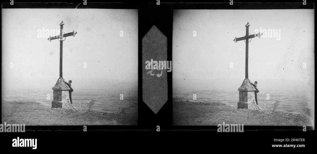 Turo de la creu de gurb Black and White Stock Photos & Images - Alamy