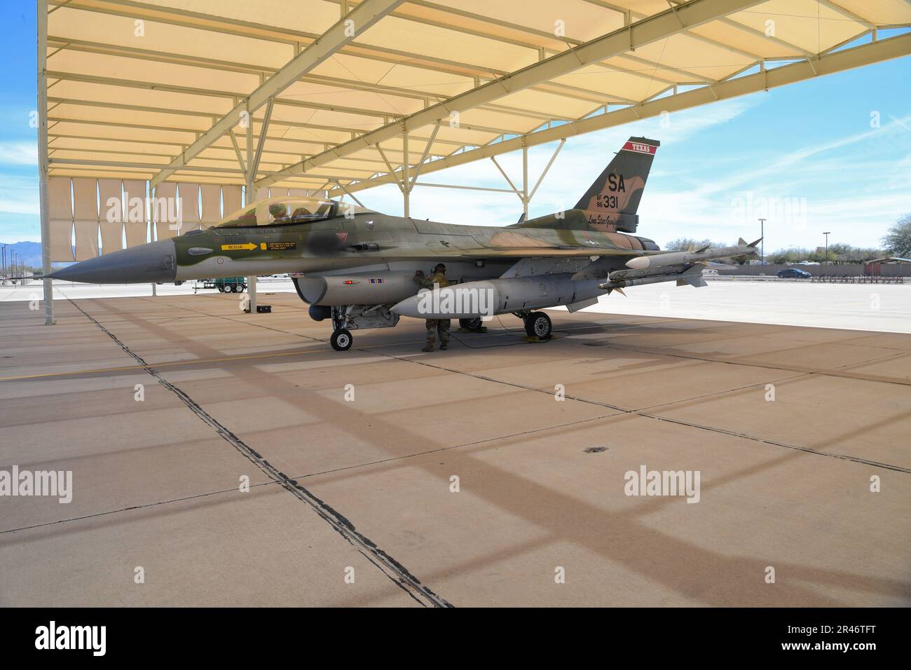 U.S. Air Force Capt. Taylor Hudson, a student pilot assigned to the ...