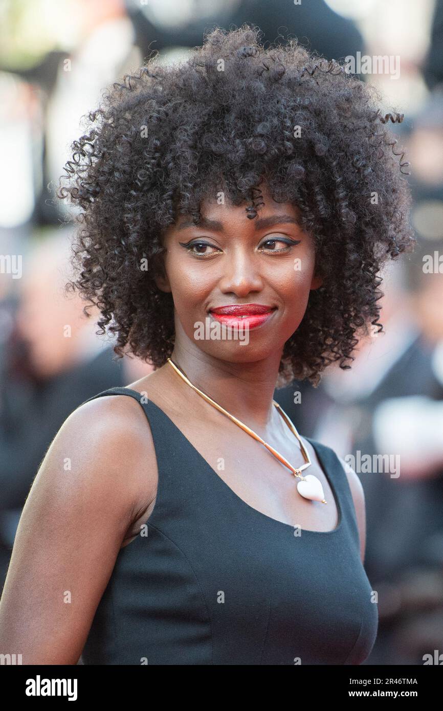 Cannes, France. 26th May, 2023. Inna Modja attending The Old Oak ...