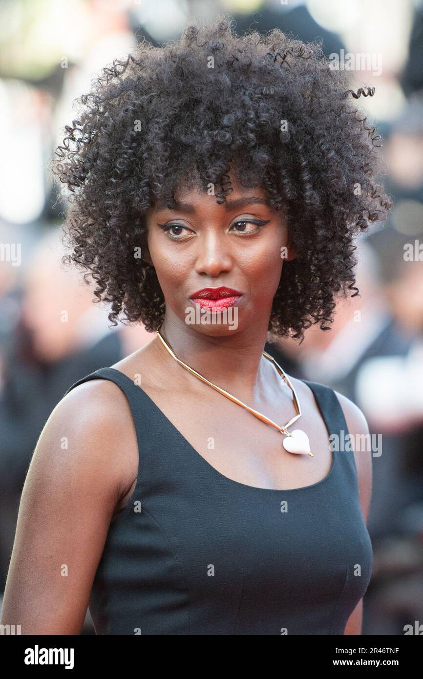Cannes, France. 26th May, 2023. Inna Modja attending The Old Oak ...