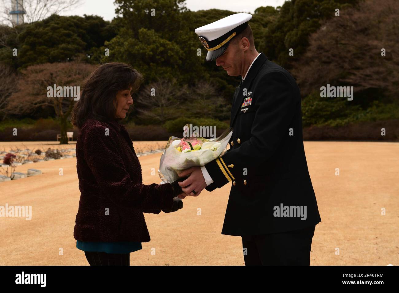 YOKOHAMA, Japan (Feb. 14, 2023) Lt. j.g. Nicolas Tobin, U.S. Navy Staff ...