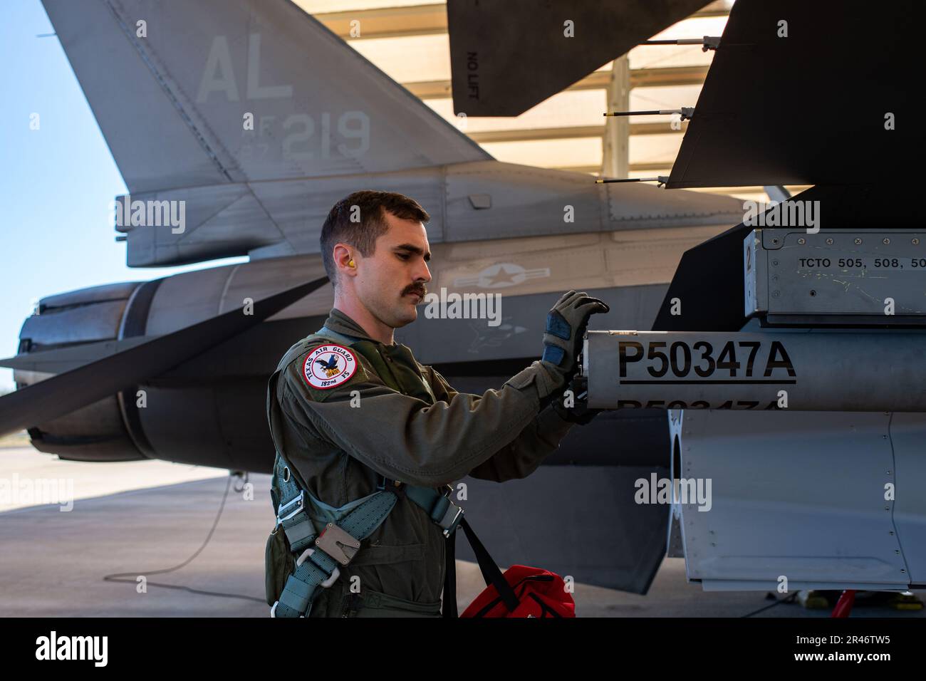1st Lt. Samuel Ney, a student pilot assigned to the 149th Fighter Wing ...