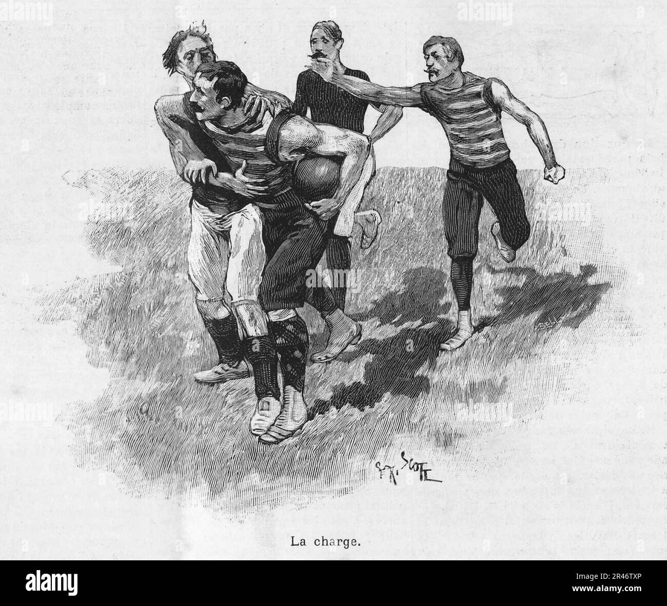 1892 football Black and White Stock Photos & Images - Alamy
