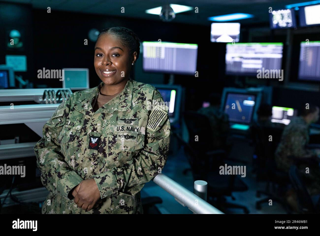 Air Traffic Controller 1st Class Brittany McClain, from Chicago ...