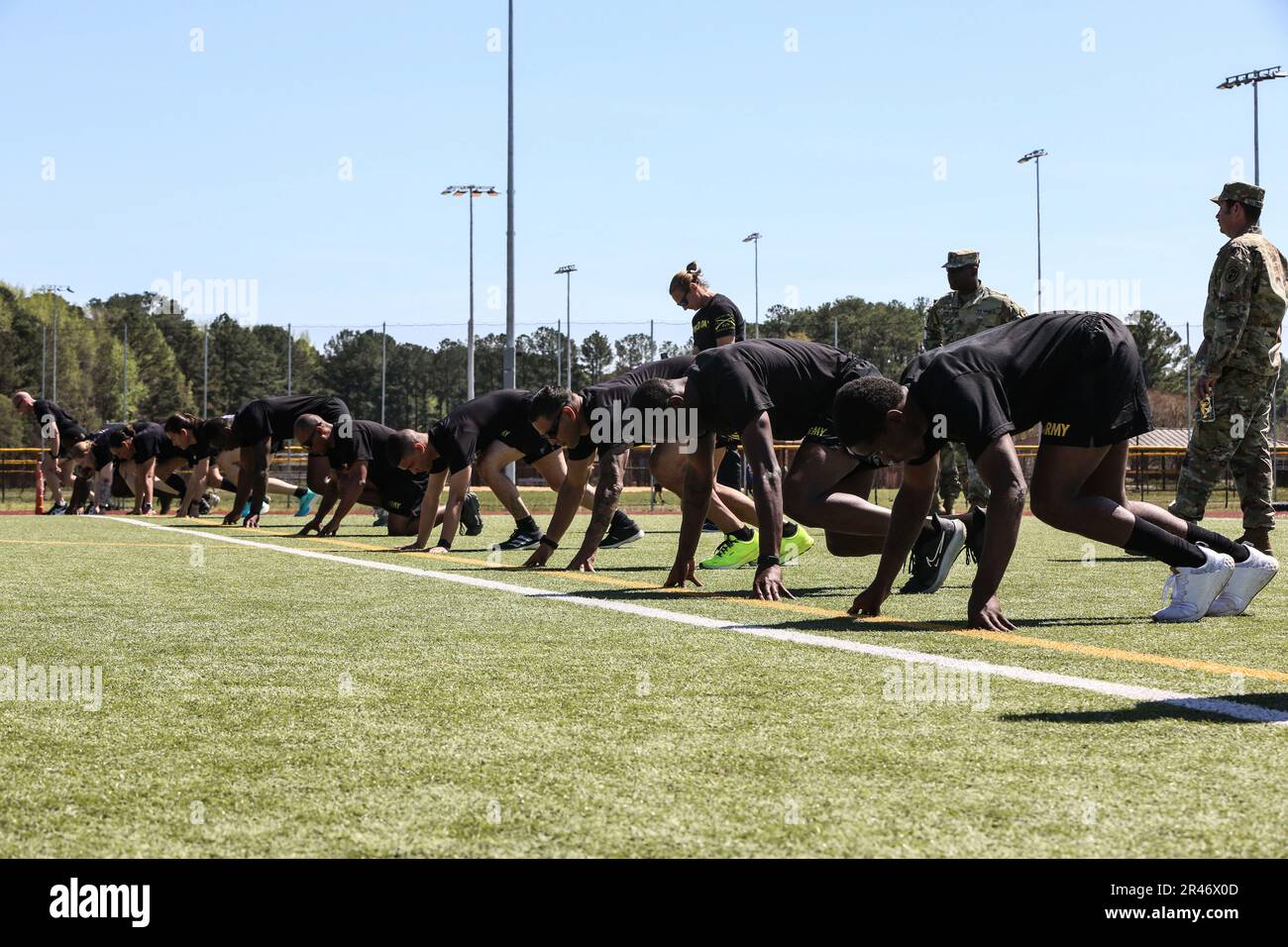 U.S. Army Soldiers in ready position during the U.S. Army Adaptive ...