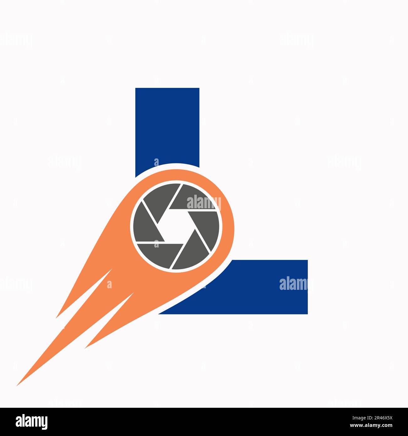 Initial Letter L Photography Logo Camera Lens Concept. Photography ...