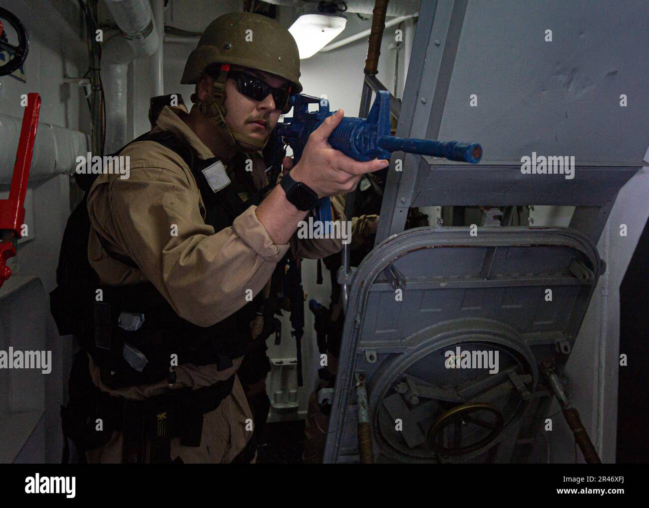 230324-N-NH267-1015 ARABIAN SEA (March 24, 2023) Fire Controlman (Aegis ...
