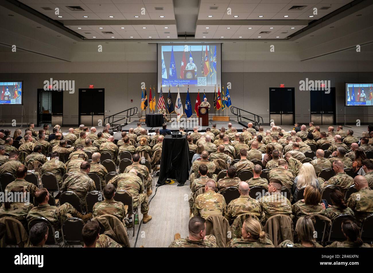 U.S. Army Maj. Gen. Haldane Lamberton, adjutant general of the ...