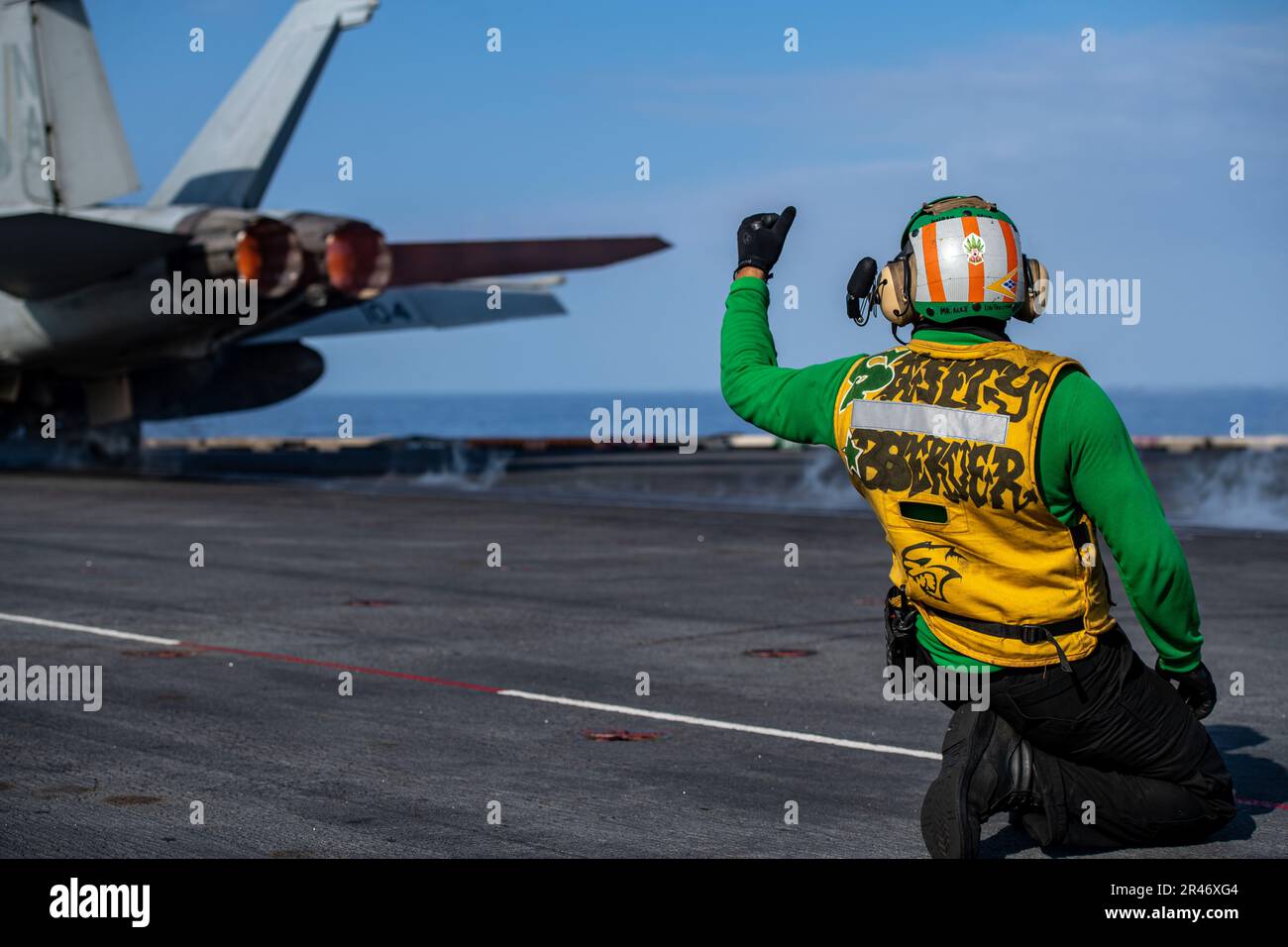 230408-N-DU622-1204 PHILIPPINE SEA (April 8, 2023) An F/A-18F Super ...