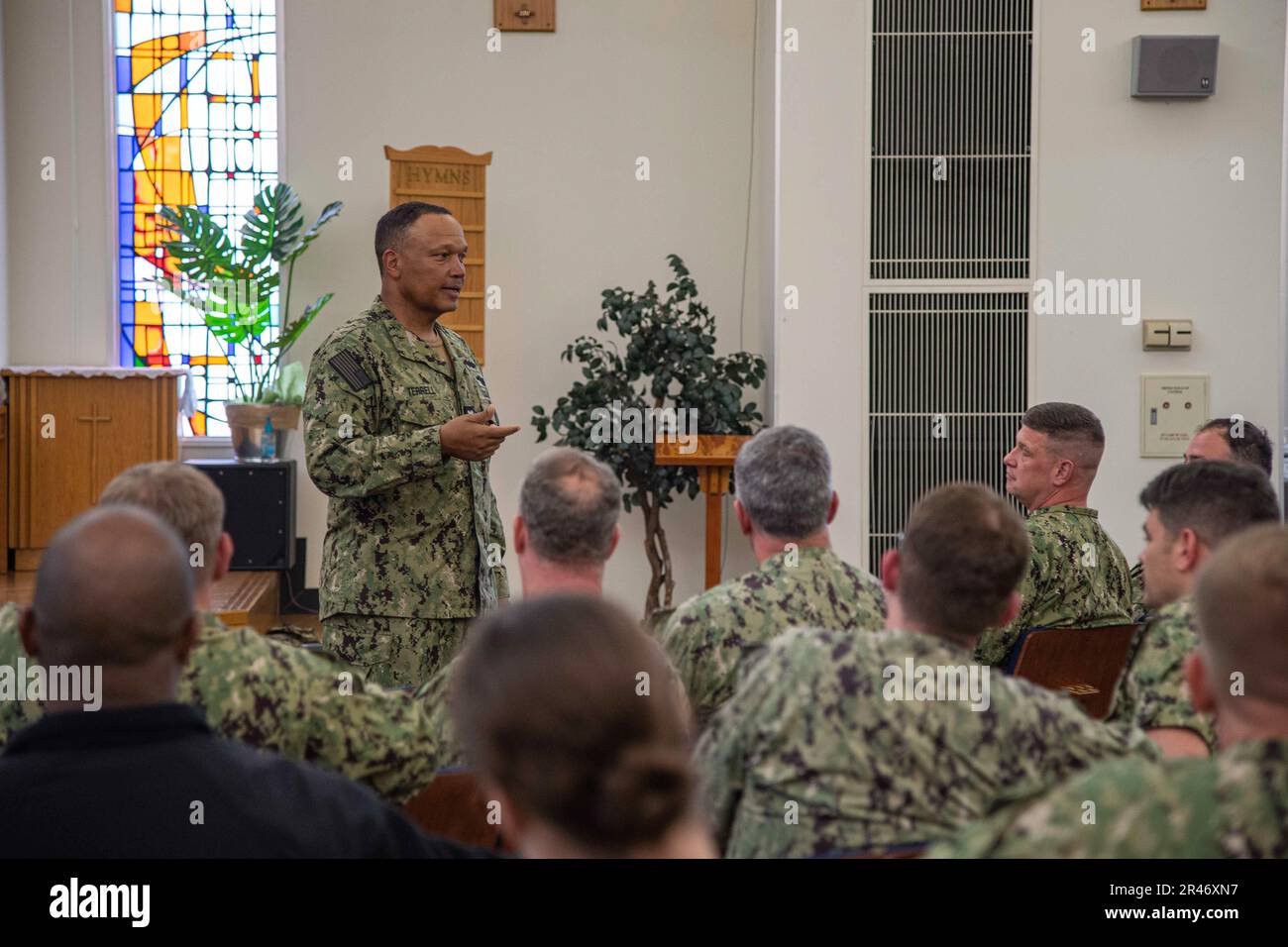 Personnel, Manpower, and Training Fleet Master Chief Delbert Terrell Jr ...