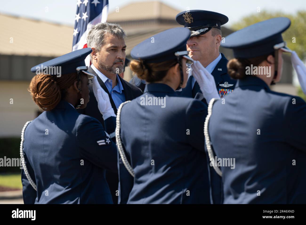 President Mario Abdo Benítez of the Republic of Paraguay is rendered ...