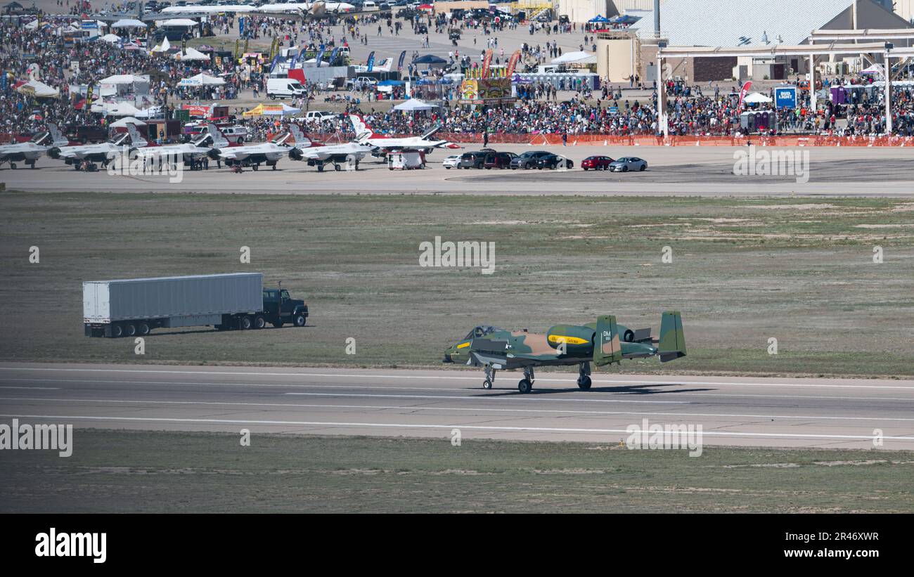 U.S. Air Force Capt. Lindsay “MAD” Johnson, A-10C Thunderbolt II ...