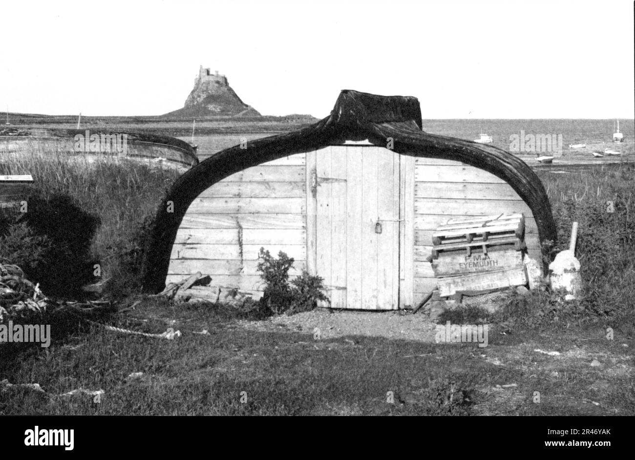 Lindisfarne, Holy Island in Northumberland Stock Photo - Alamy