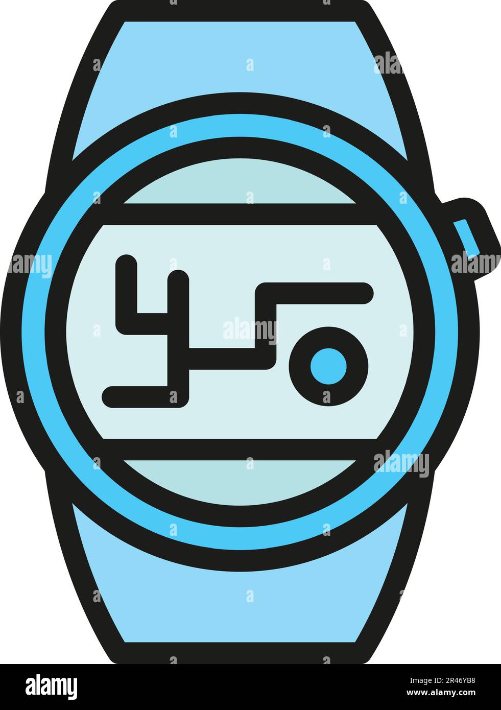 Tracker device icon. Outline Tracker device vector icon for web design ...