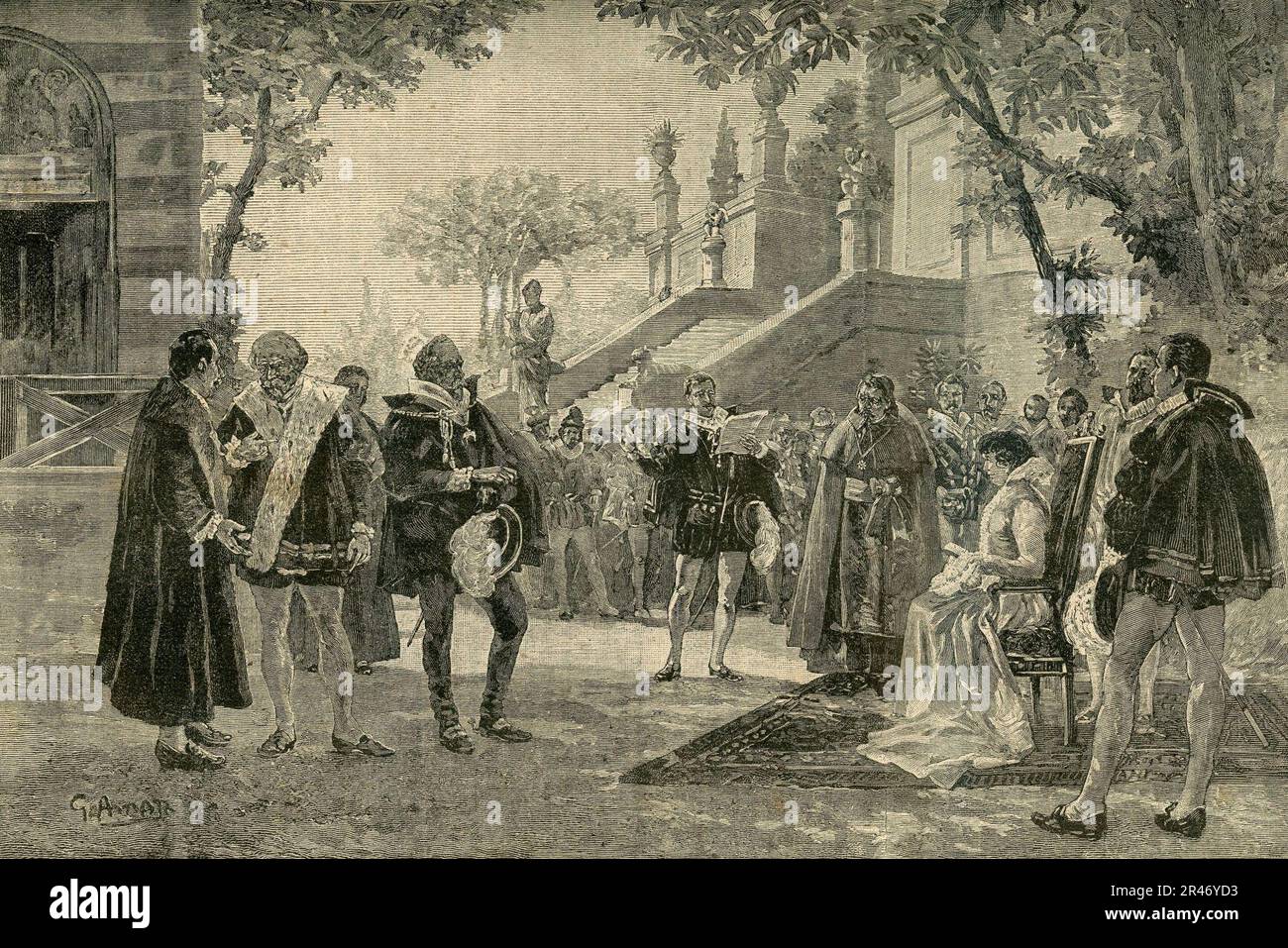 Una scena del “Fulvio Testi” l’ultima commedia di Paolo Ferrari Stock ...