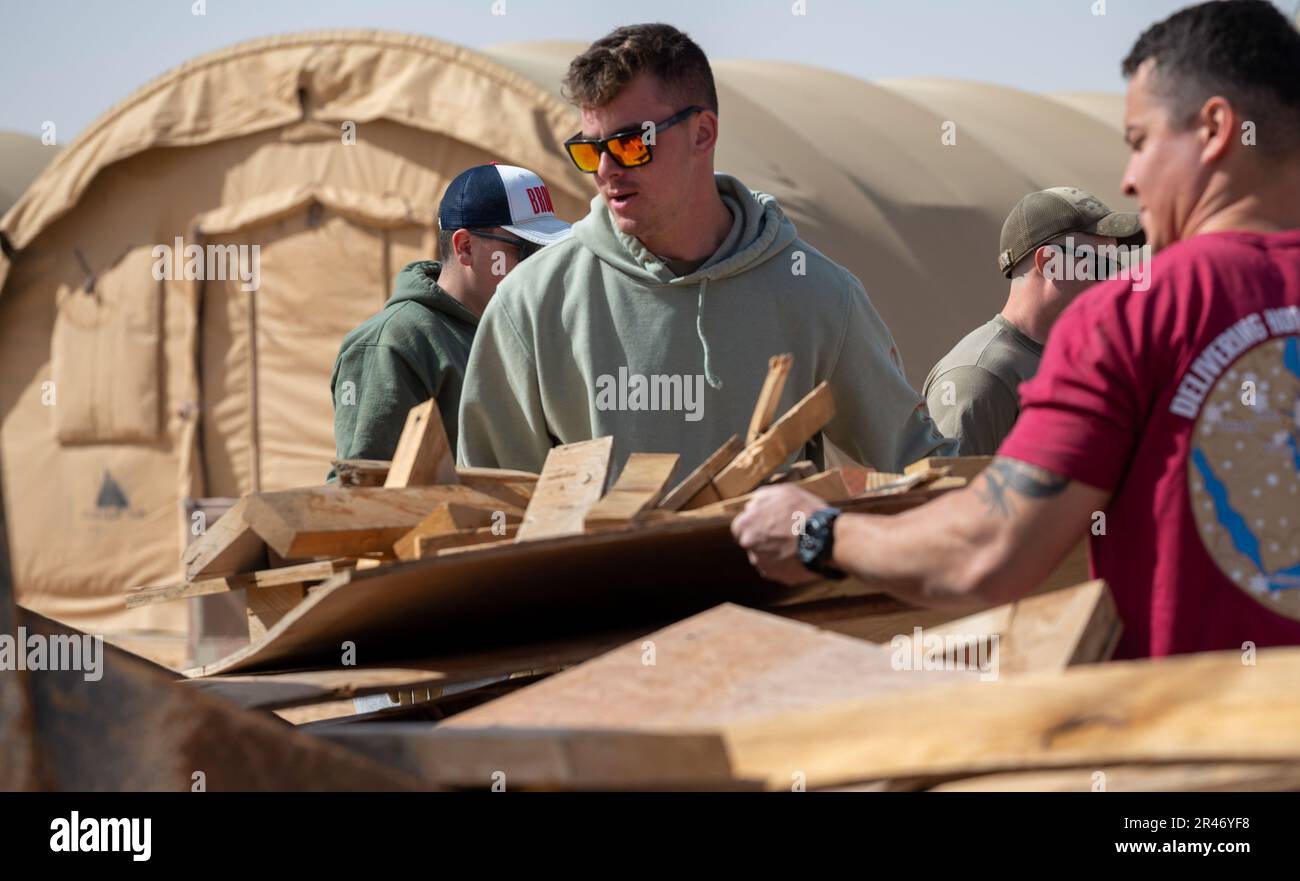 Members of Team PSAB participate in a Base Clean-up event at Prince ...