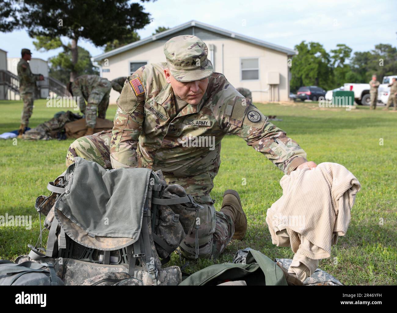 Sgt. Jason Archer from the 100th Mobile Public Affairs Detachment ...