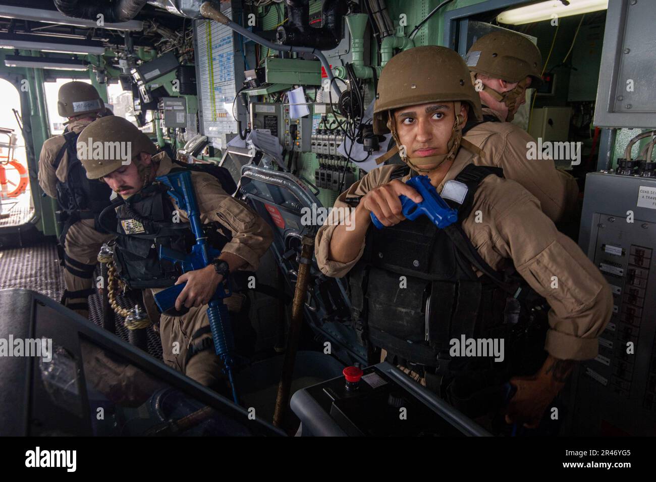 230324-N-NH267-1017 ARABIAN SEA (March 24, 2023) Yeoman 2nd Class ...