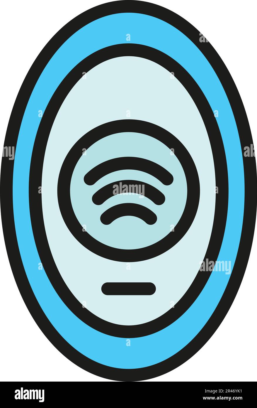 Healthcare tracker icon. Outline Healthcare tracker vector icon for web ...