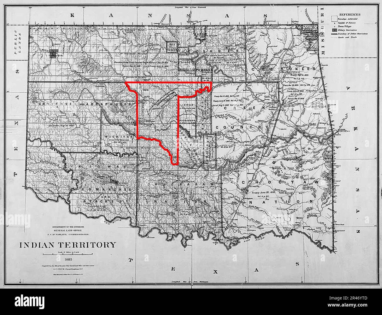 Unassigned lands hi-res stock photography and images - Alamy