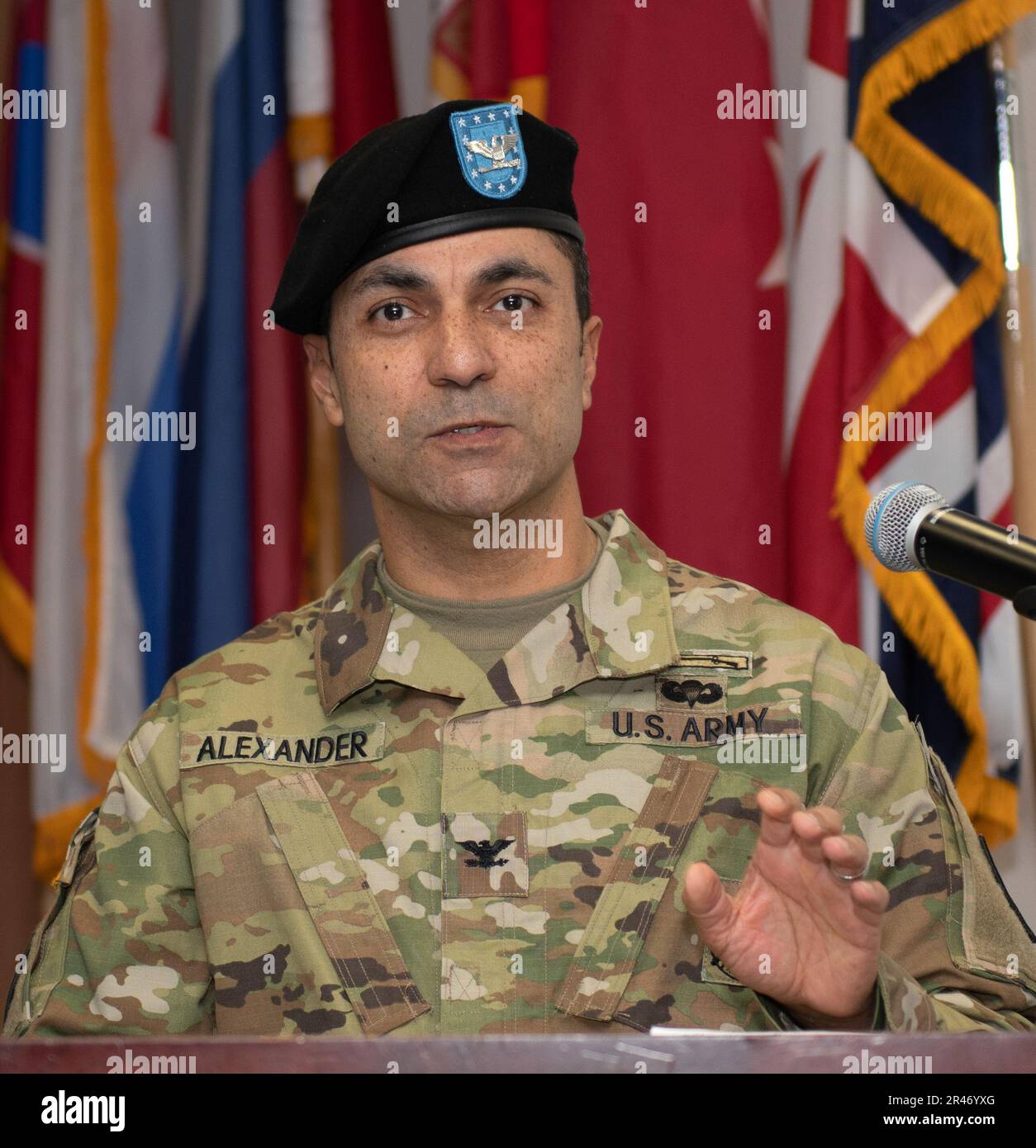 U.S. Army Col. Troy V. Alexander, United States Army North Atlantic ...