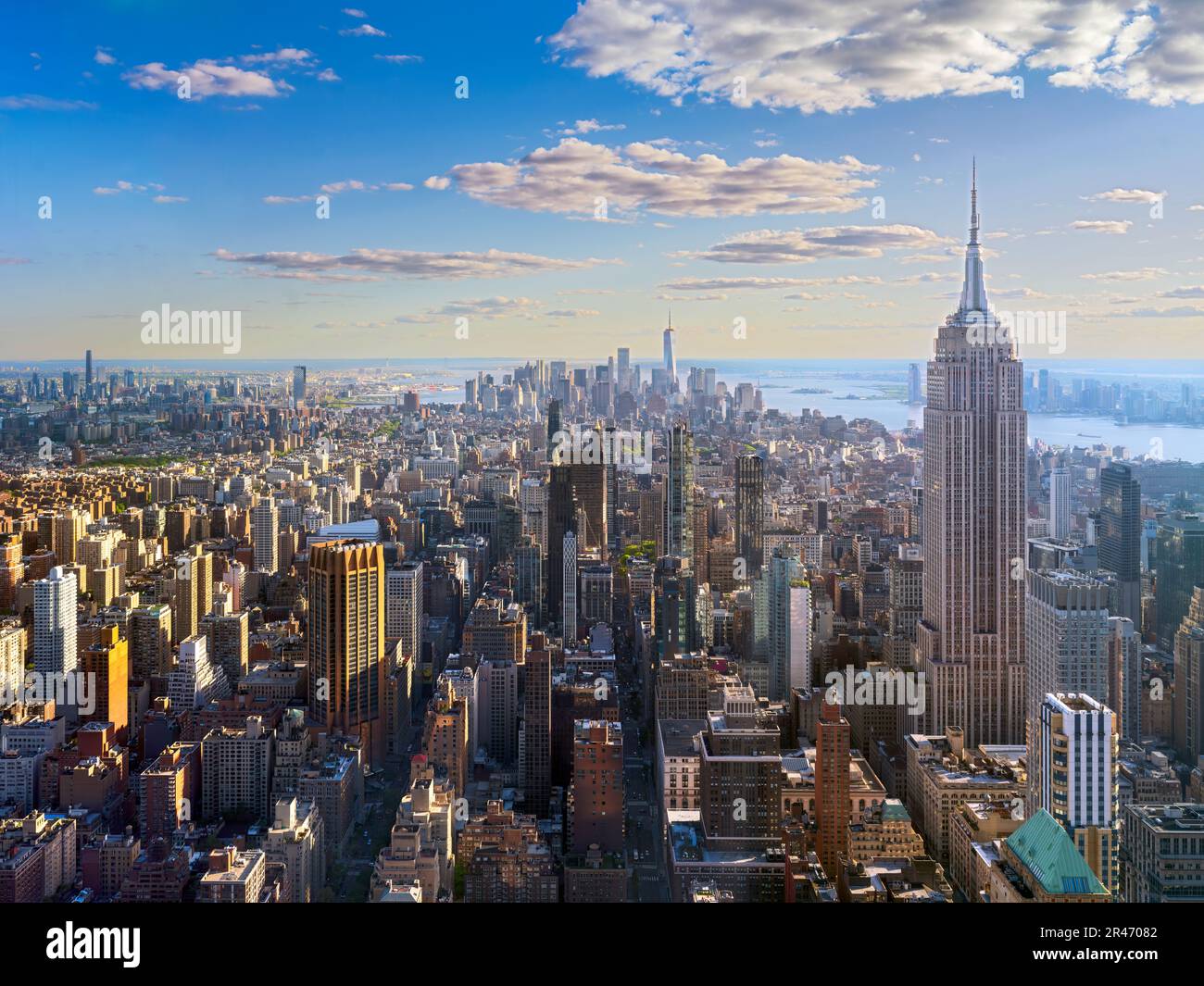Skyline as seen from Summit , One Vanderbilt, Observation Skyscraper ...