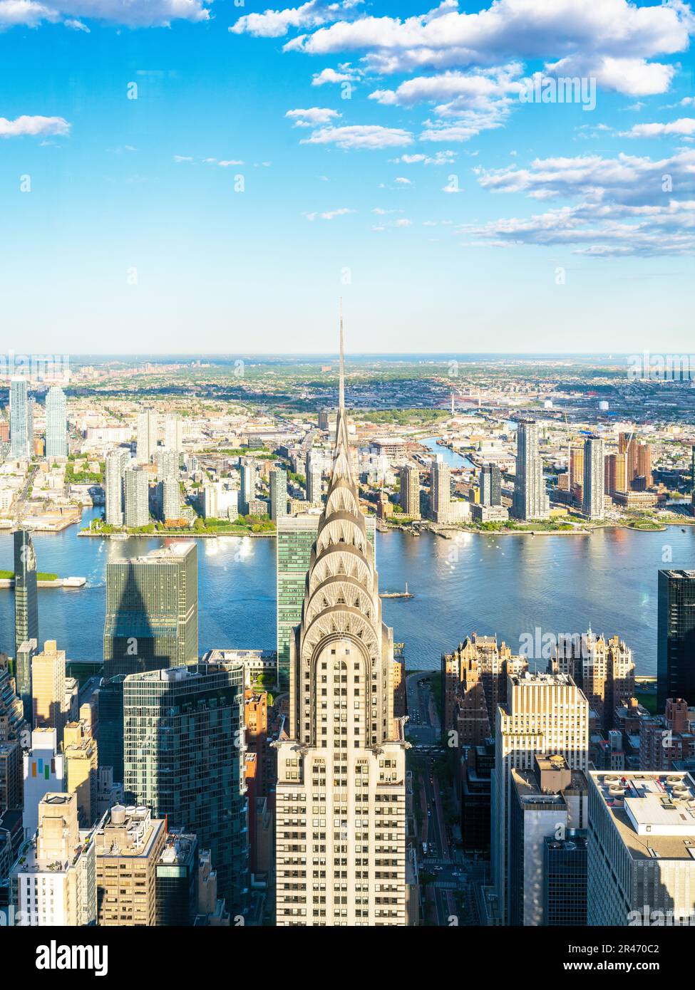 Skyline as seen from Summit , One Vanderbilt, Observation Skyscraper ...