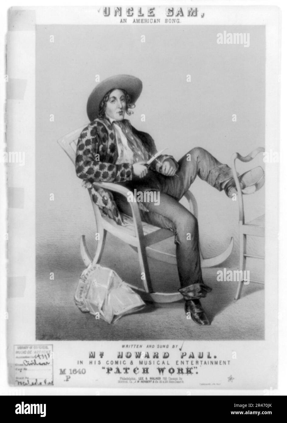 Uncle Sam, an American song Stock Photo - Alamy