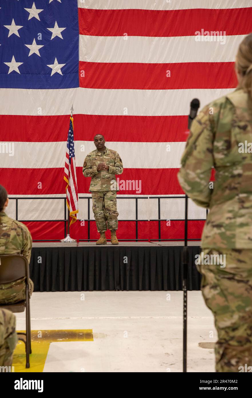 U.S. Air Force Chief Master Sgt. Maurice L. Williams, command chief ...