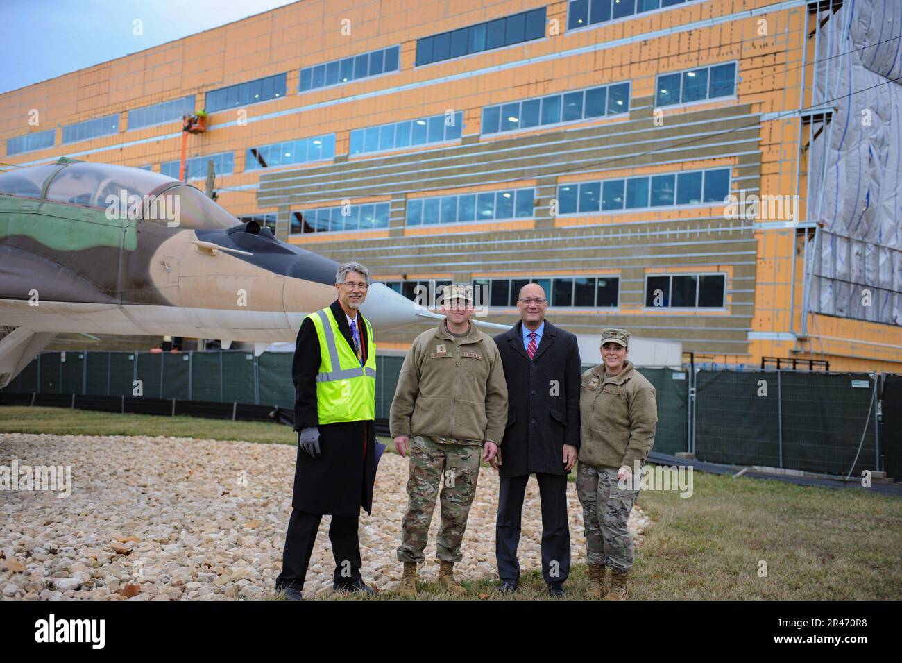 Maj. Gen. Parker H. Wright(center left), North American Aerospace ...