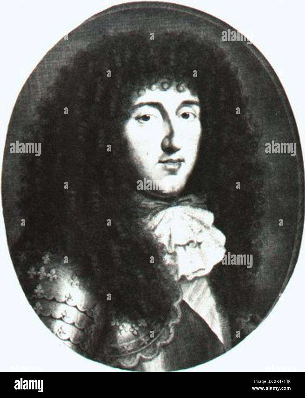 Undated portrait of Philippe of France, Duke of Orléans workshop of Pierre Mignard (Versailles ...