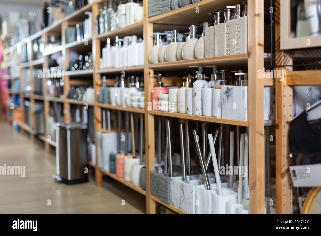 Bathroom deodorants on store shelves Stock Photo - Alamy