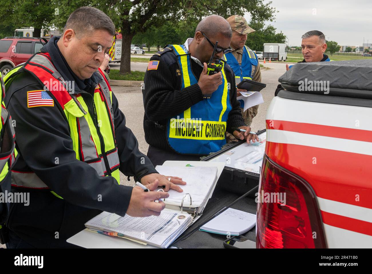 Incident commander logistics hi-res stock photography and images - Alamy