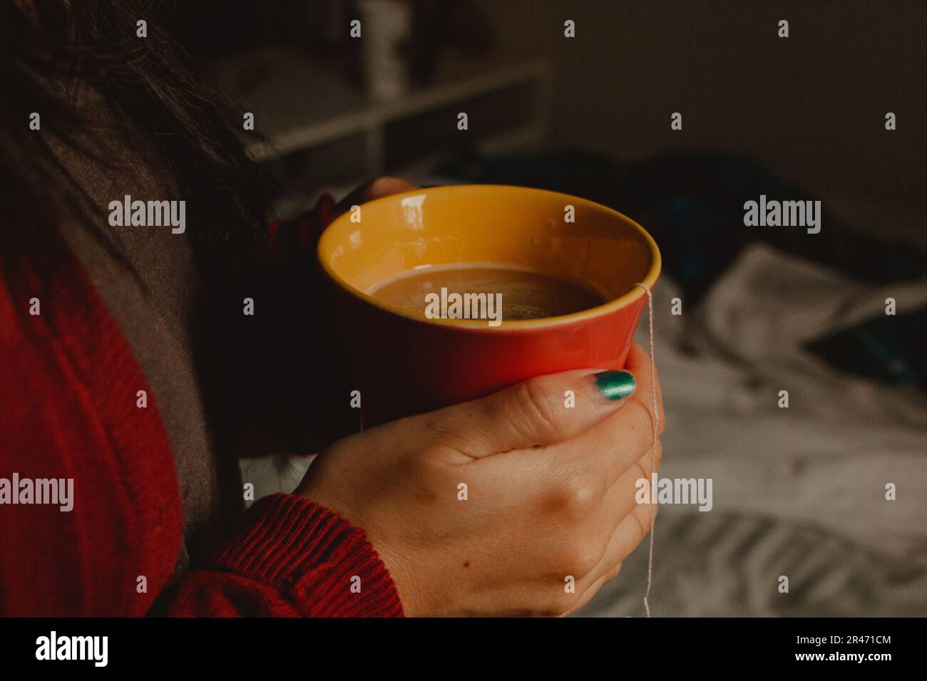 Warm drink in mug hi-res stock photography and images - Alamy