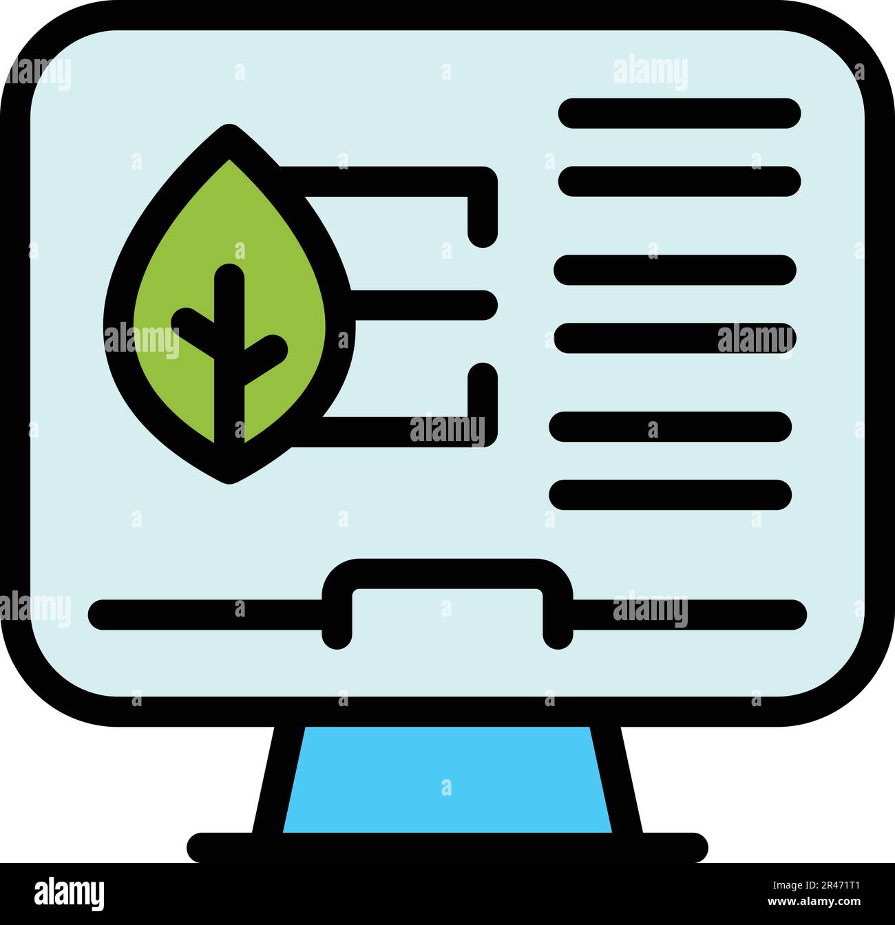Farming system icon. Outline Farming system vector icon for web design ...