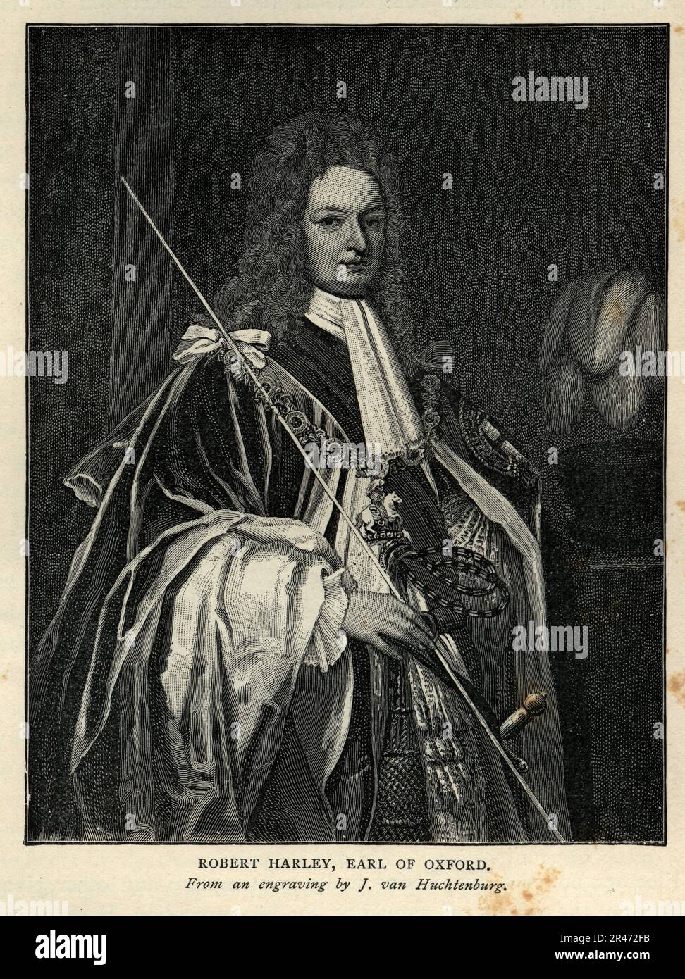 Robert Harley, 1st Earl of Oxford and Earl Mortimer an English ...